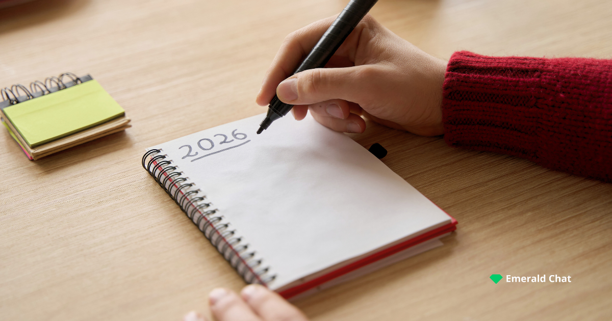 New Year Resolution vs Intention in Online Dating | Emerald Chat